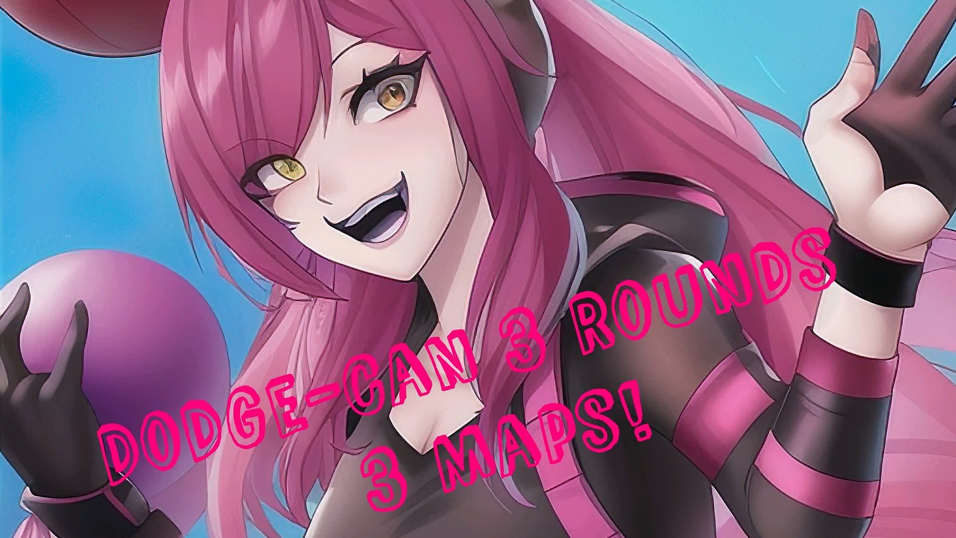 Dodge-Can 3 Rounds 3 Maps [ captaincg ] – Fortnite Creative Map Code