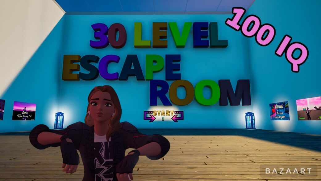 Gems 30 Level Escape Room [ angelxd ] – Fortnite Creative Map Code