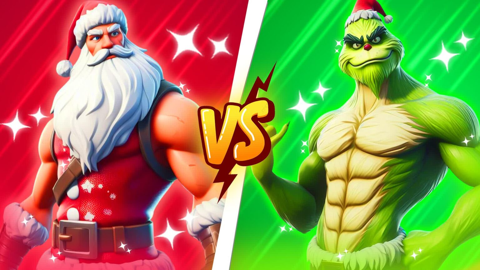 🎅SANTA VS GRINCH🟢 [ raianzo ] – Fortnite Creative Map Code