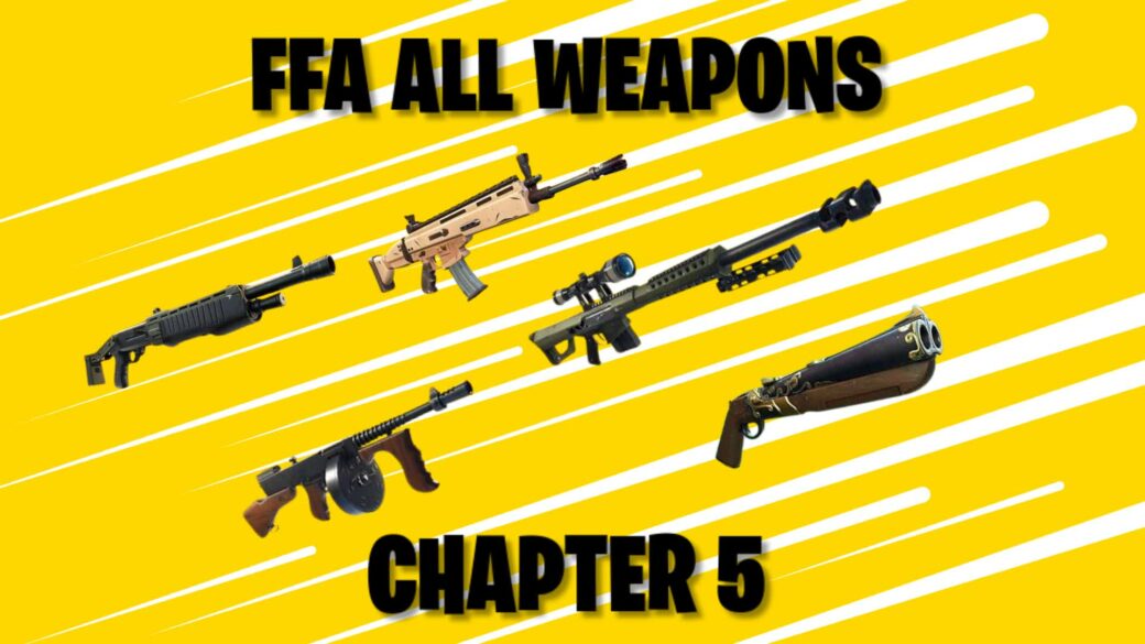 FFA ALL WEAPONS | CHAPTER 5 [ vhvh ] – Fortnite Creative Map Code