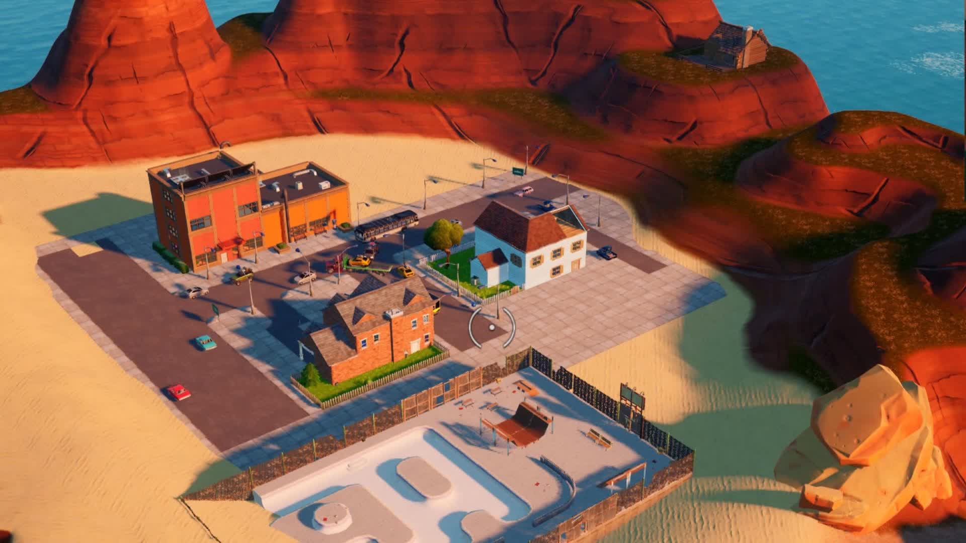 Custom POI zone wars [ shark_team ] – Fortnite Creative Map Code