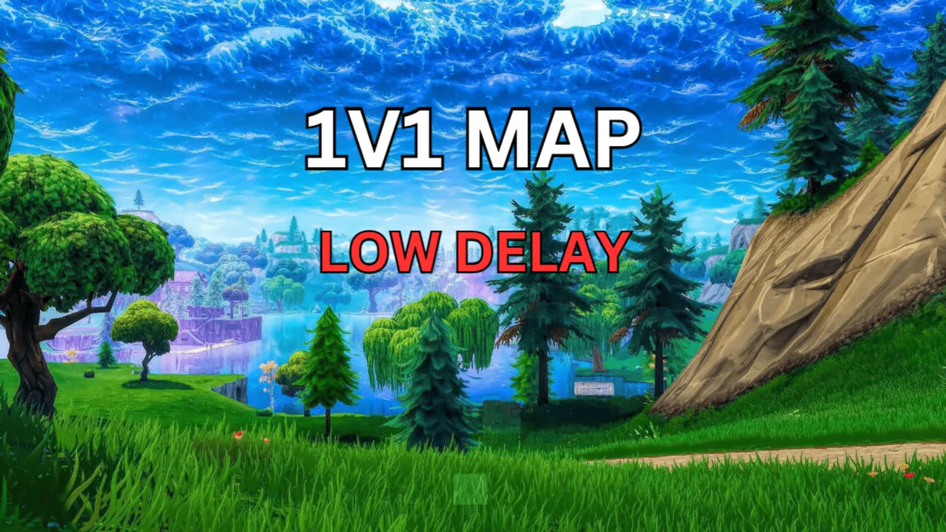 Low ping & delay 1v1 map [ laur292 ] – Fortnite Creative Map Code