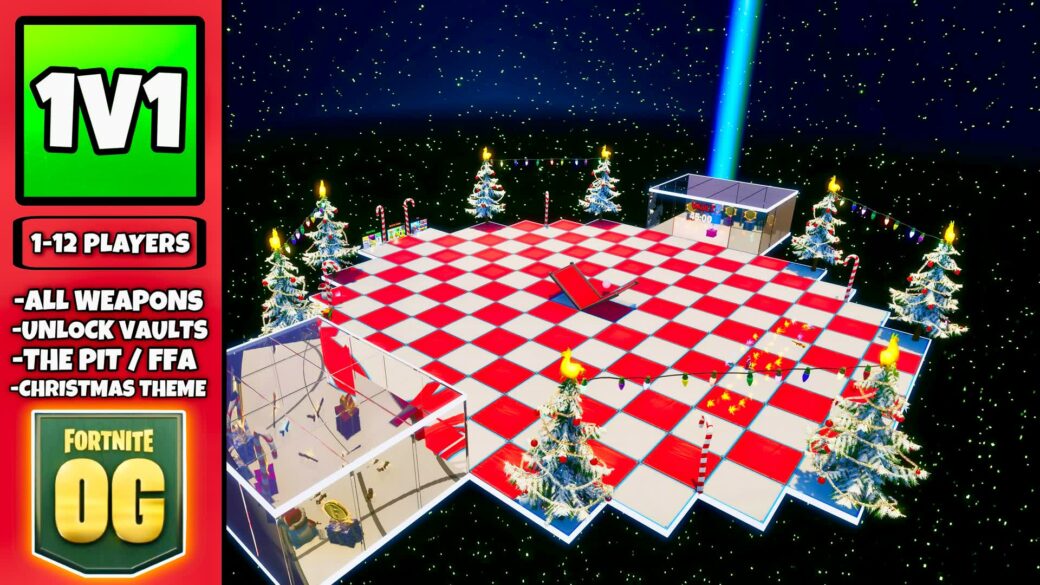 Maps created by realfax at Fortnite Creative HQ