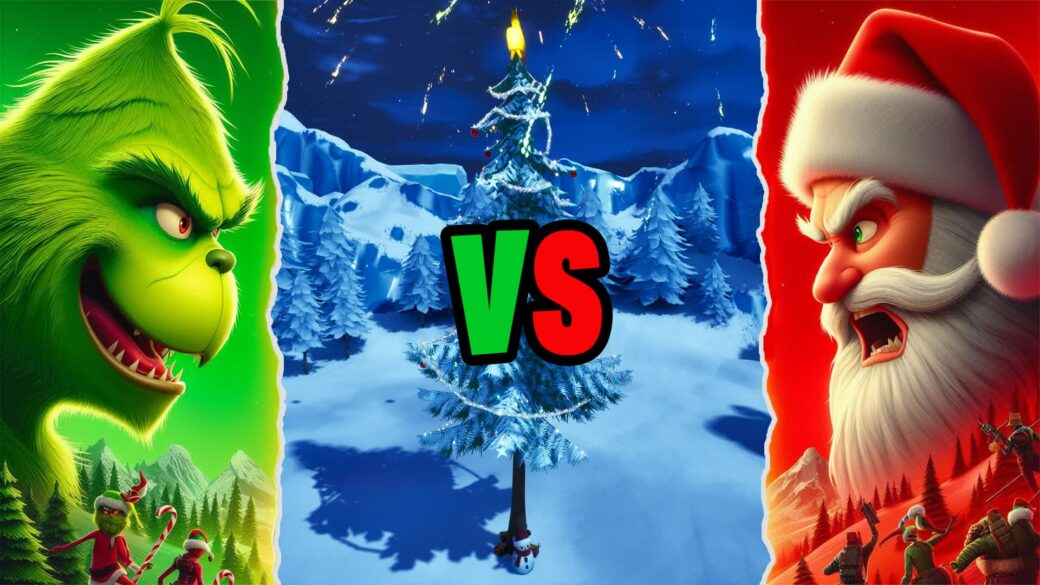 Grinch vs Santa - Save the Chrismas [ ghettoinc ] – Fortnite Creative ...