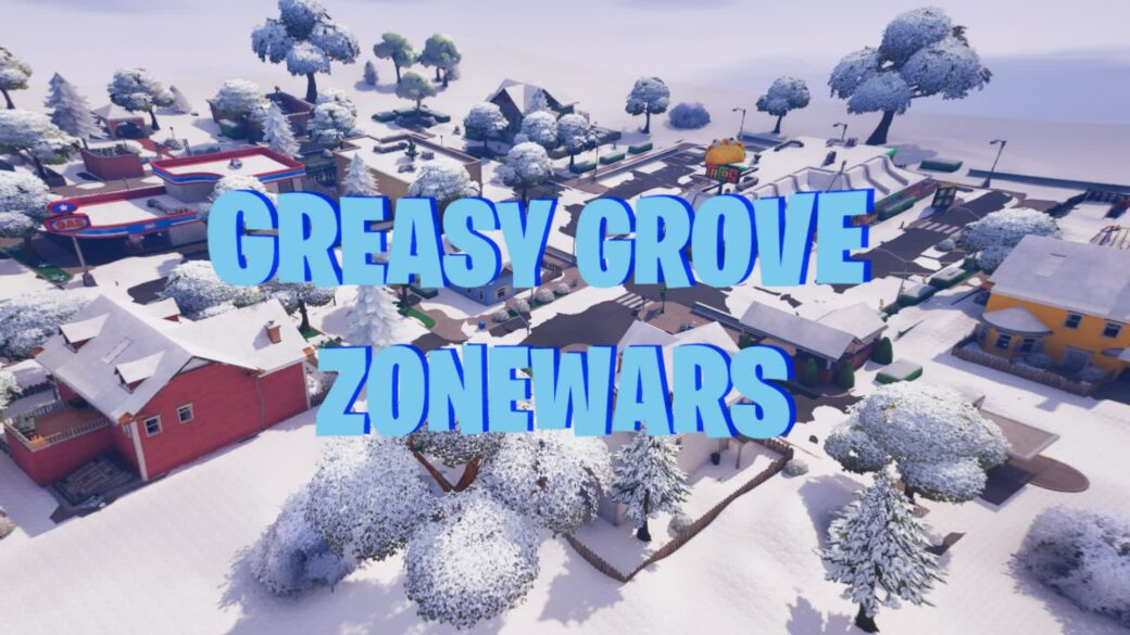 Winter Greasy Grove Zone Wars [ konagg ] – Fortnite Creative Map Code