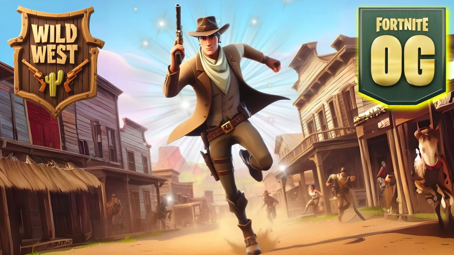 🤠 WILD-WEST OG GUN GAME [ winkazi ] – Fortnite Creative Map Code