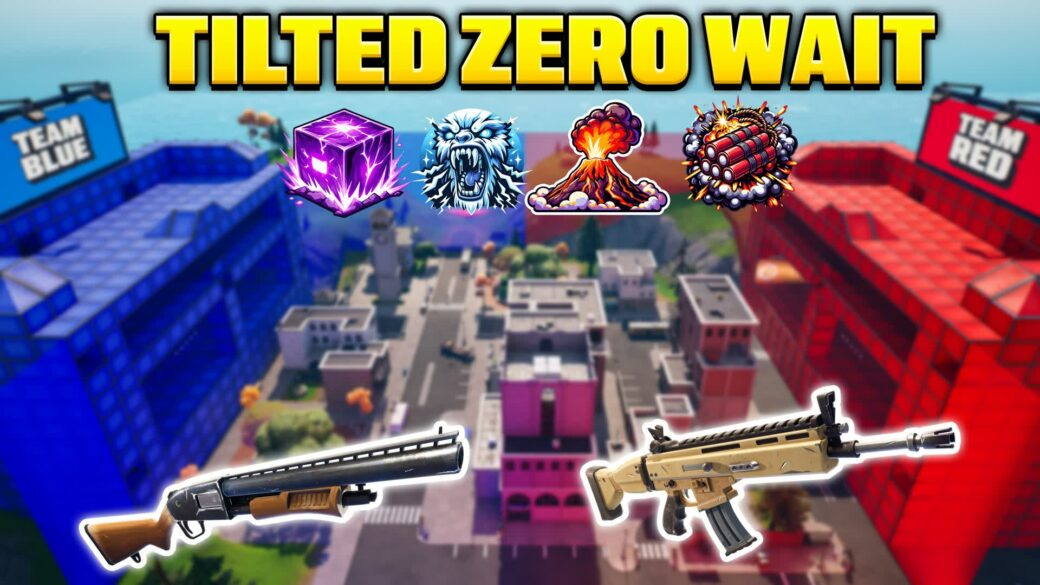 Tilted Red vs Blue [ chaosforge ] – Fortnite Creative Map Code