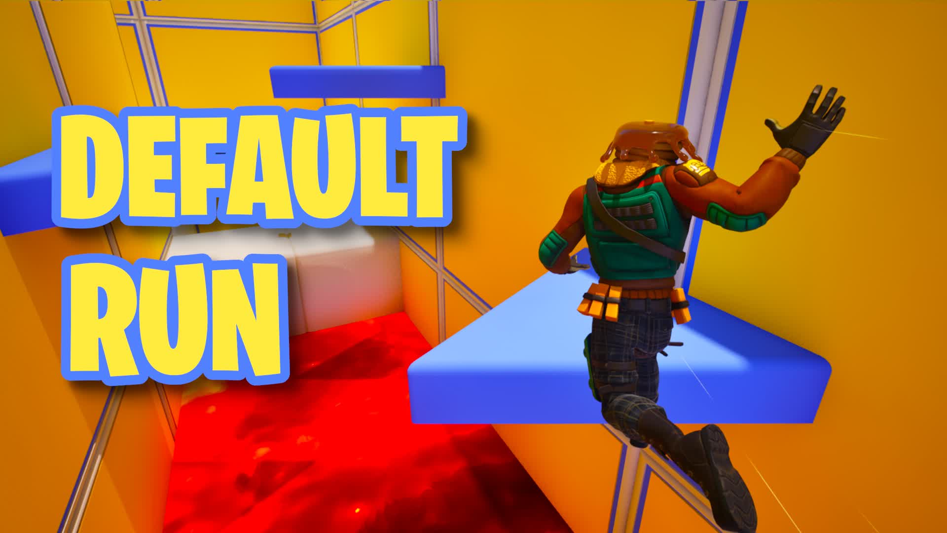DEFAULT RUN🏃 [ iisanderii ] – Fortnite Creative Map Code