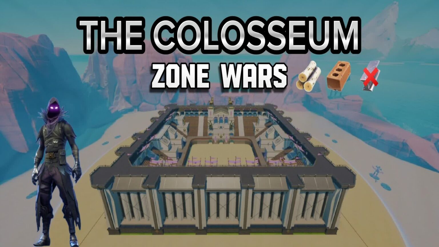 Colosseum Zone Wars [ fortniteferdi ] – Fortnite Creative Map Code