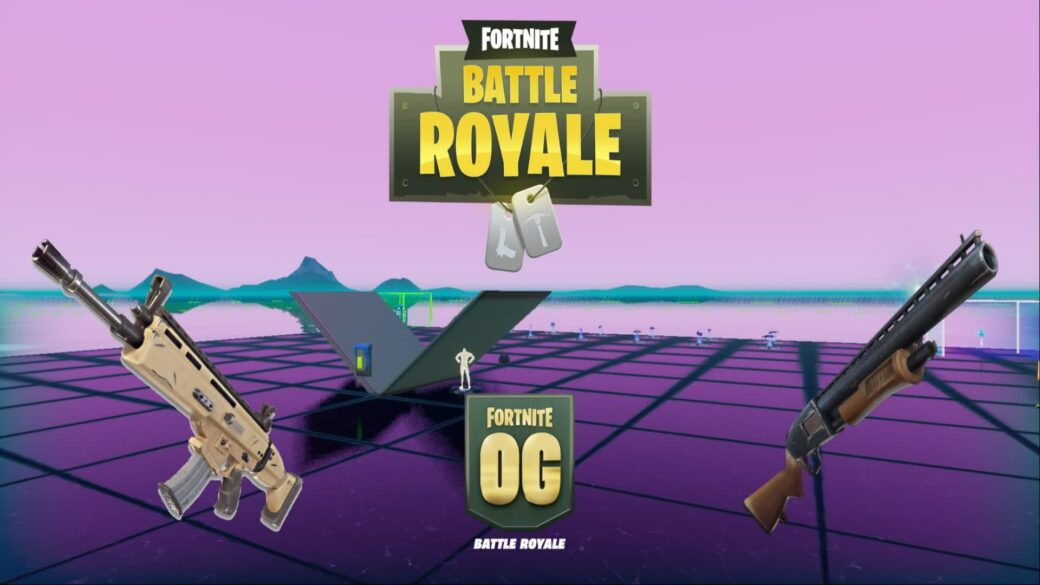 OG 1V1 WITH OG GRAPHICS AND GUNS [ qnb ] – Fortnite Creative Map Code