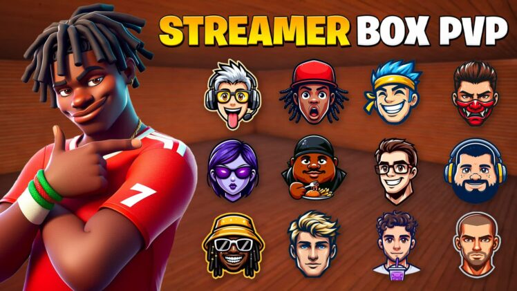 🎥 Streamer Box PvP 📦 [ minho ] – Fortnite Creative Map Code
