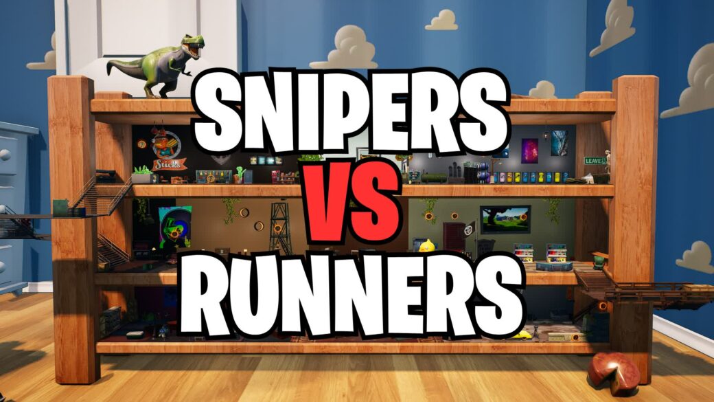 🎯 SNIPERS VS RUNNERS 🏃TOY ROOM [ cwc ] – Fortnite Creative Map Code