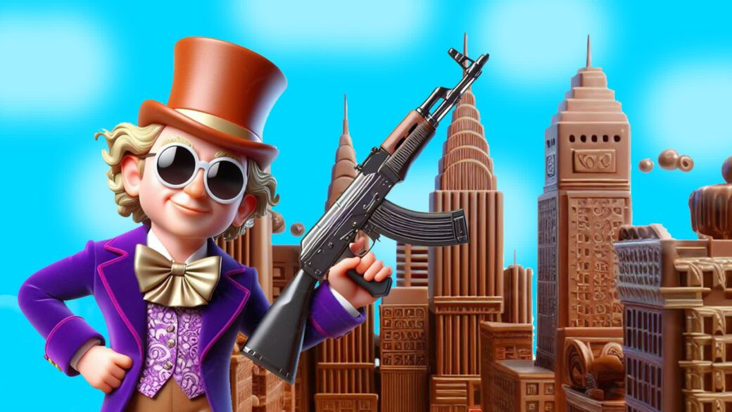 WONKA ZONE WARS 🍫 [ swany-fn ] – Fortnite Creative Map Code