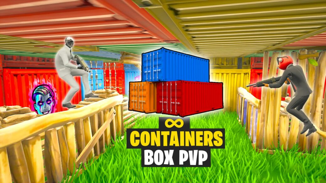 INFINTY CONTAINERS BOX PVP [ 7mza ] – Fortnite Creative Map Code