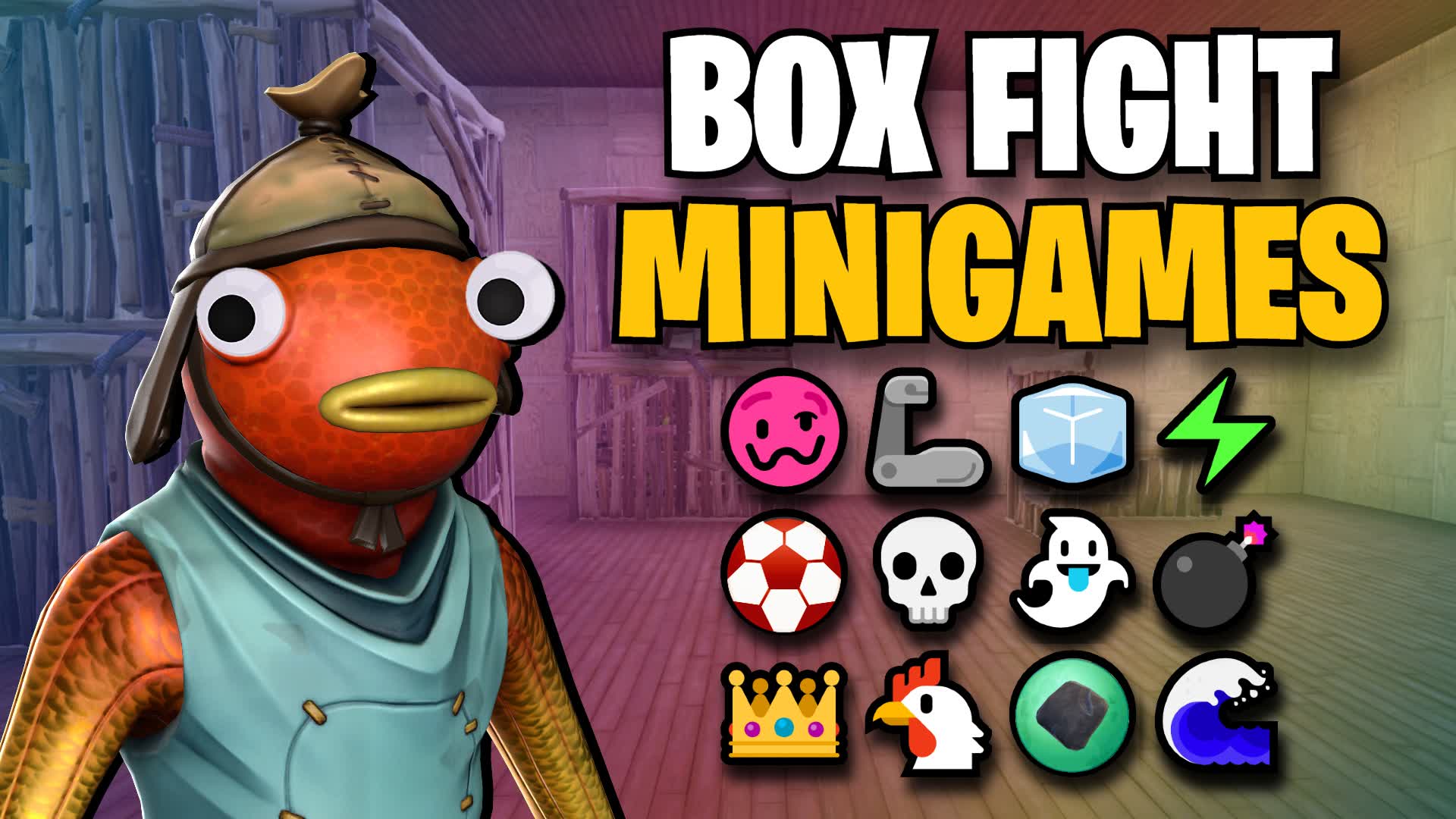 Box Fight Minigames [ starrex ] – Fortnite Creative Map Code