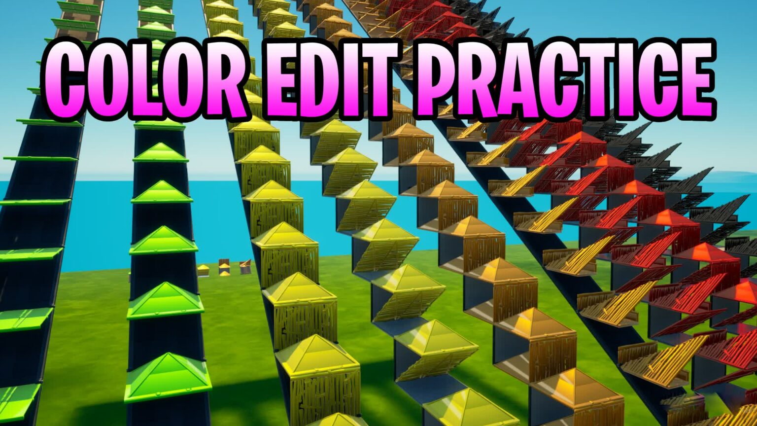 Color Edit Practice [ fridge ] – Fortnite Creative Map Code