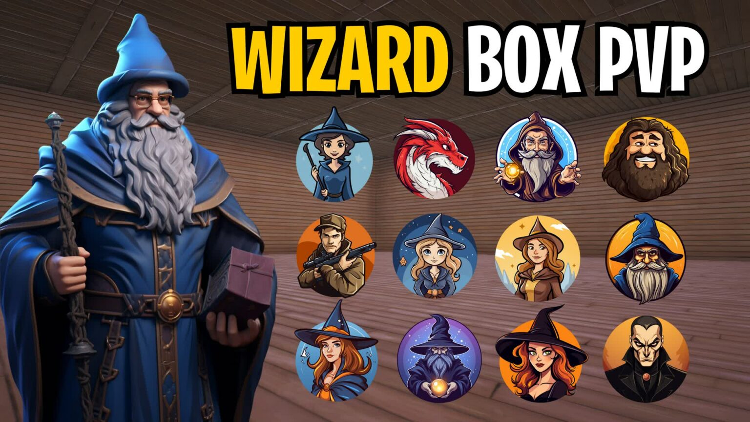 🧙 WIZARD BOX PVP 📦 [ drying ] – Fortnite Creative Map Code