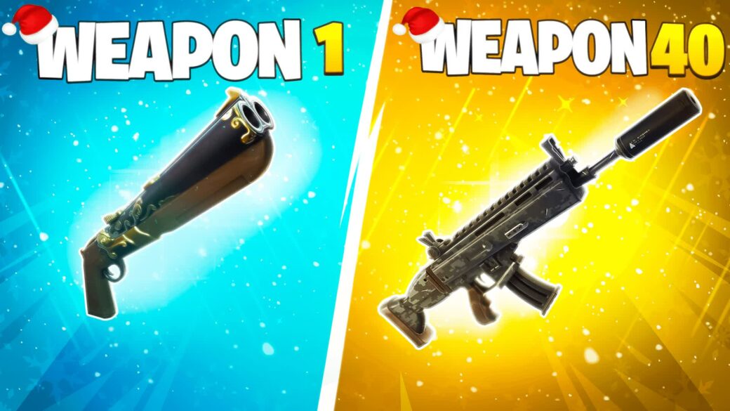 💥Arsenal Gun Game 【Winter】 [ alke ] – Fortnite Creative Map Code