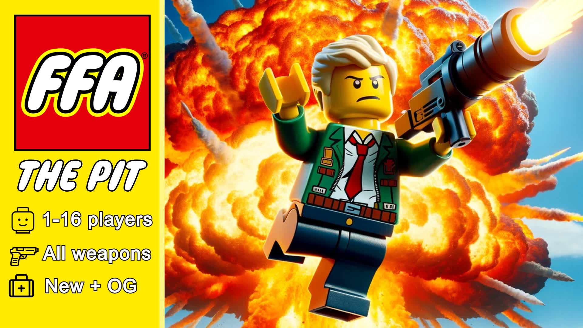 PIT® - FREE FOR ALL [ oced ] – Fortnite Creative Map Code