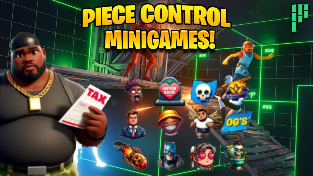 2V2 MINIGAME PIECE CONTROL [ cobrafnc ] – Fortnite Creative Map Code