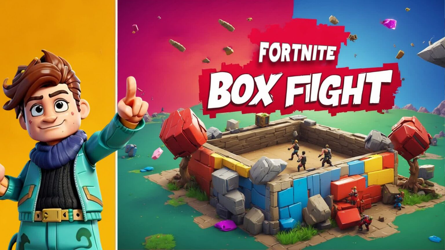 LEGO PVP BOX 🧱 [ kka ] – Fortnite Creative Map Code