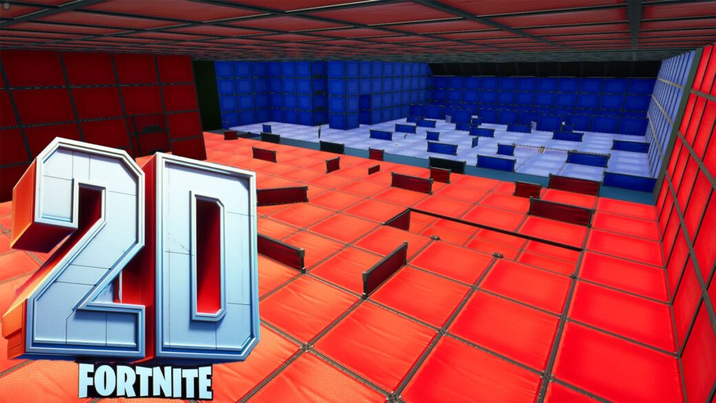 RED VS BLUE 2D [ kbl-maps ] – Fortnite Creative Map Code