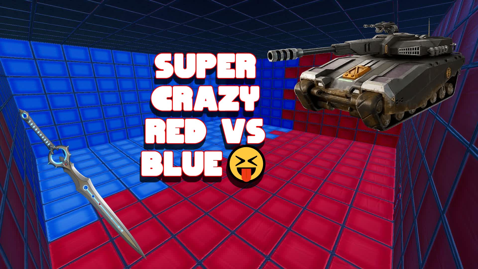 Super CRAZY Red vs Blue with Tanks [ foolish-yt ] – Fortnite Creative ...