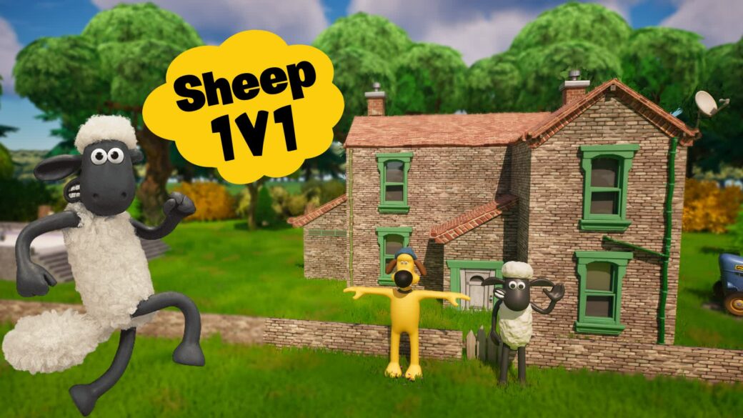 SHEEP 1V1 🐑 [ er0e ] – Fortnite Creative Map Code