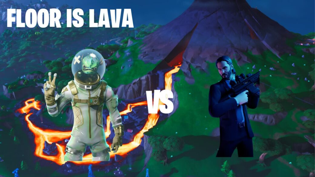 OG FLOOR IS LAVA LTM [ botgaminguefn ] – Fortnite Creative Map Code