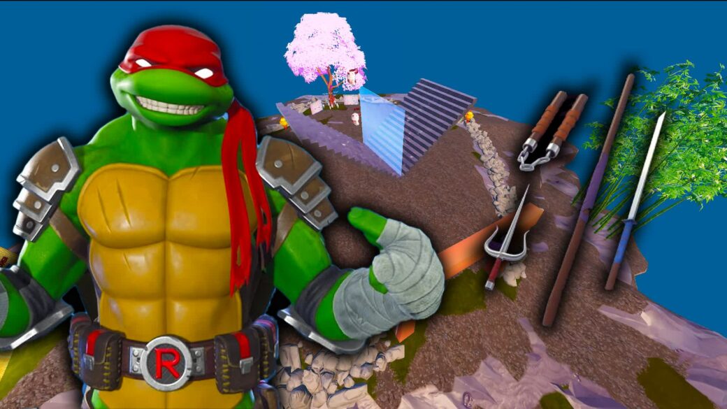 1V1 NINJA TURTLES [ spiker ] – Fortnite Creative Map Code