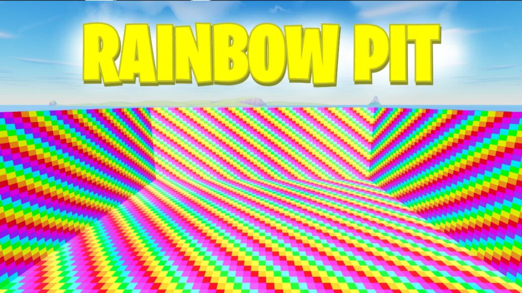 🌈 RAINBOW PIT FFA 🌈 [ n4te68 ] – Fortnite Creative Map Code