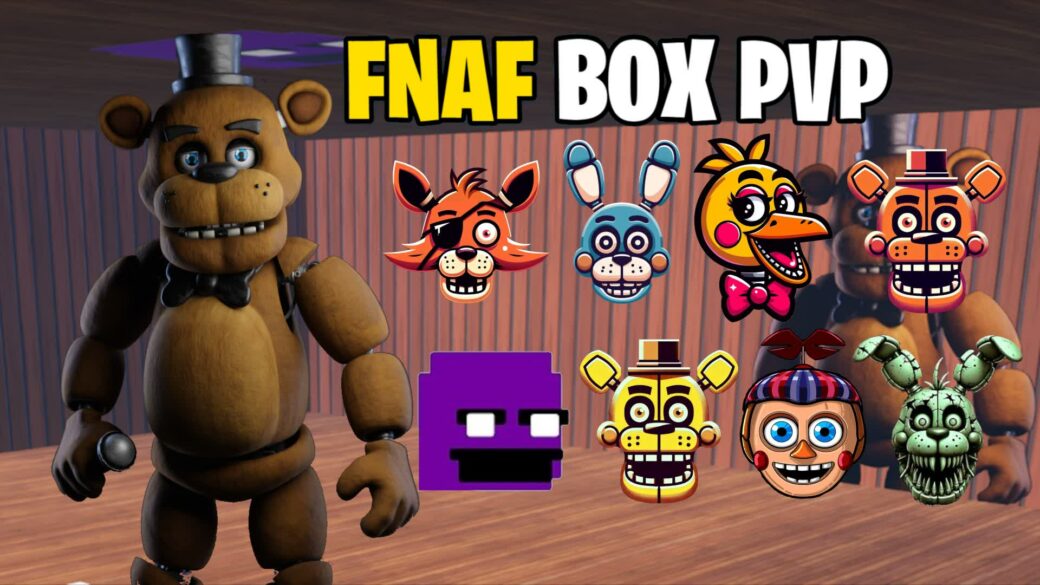🐻FNAF BOX PVP📦 [ focused ] – Fortnite Creative Map Code