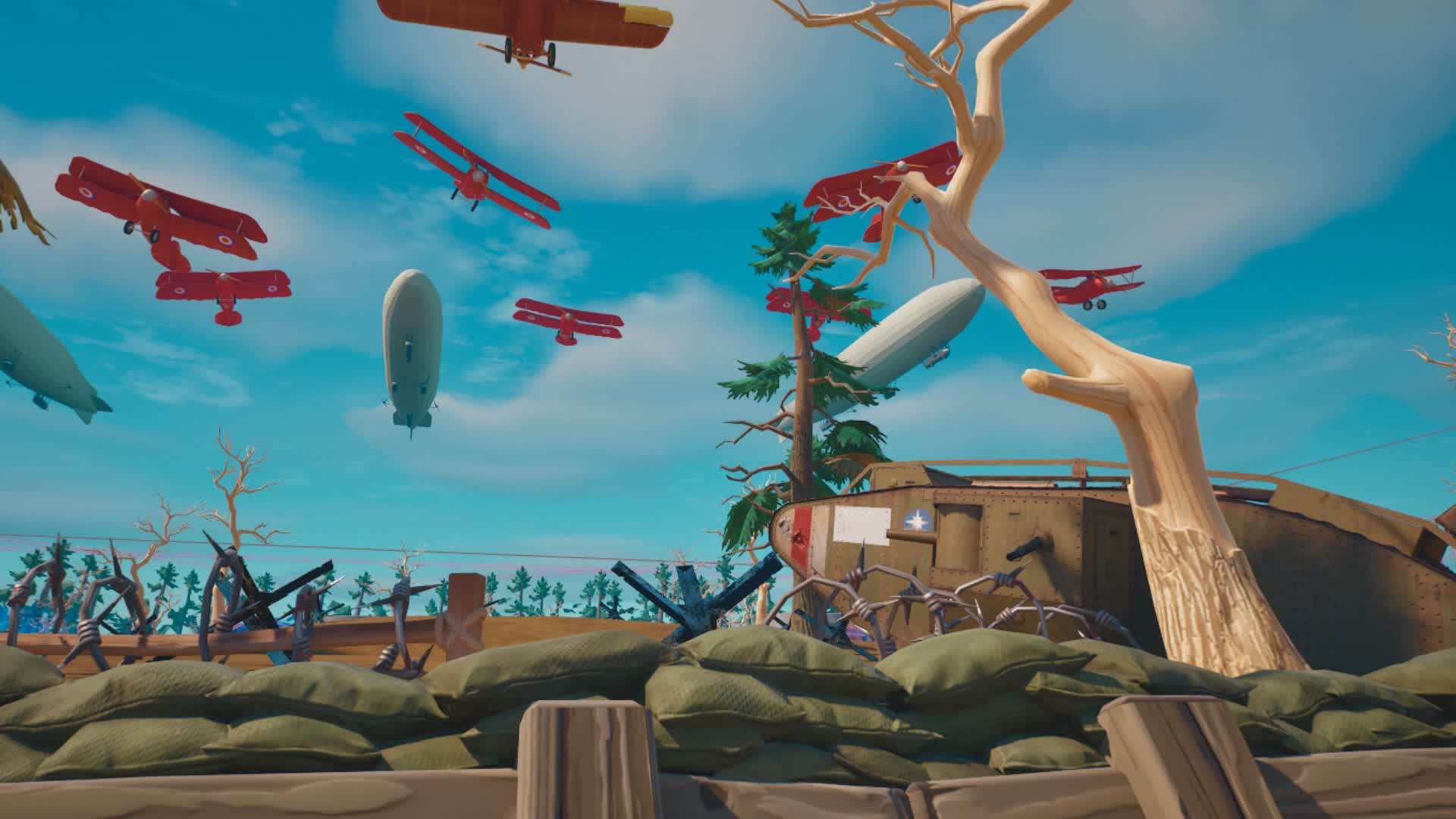 No Man's Land Pt. 2 (WW1 Domination) [ psychonaut ] – Fortnite Creative Map Code