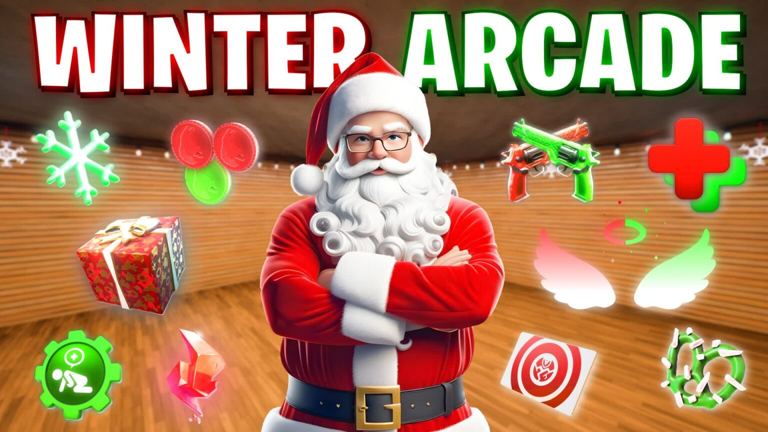 🎅WINTER ARCADE BOX PVP📦 [ vicefn ] – Fortnite Creative Map Code
