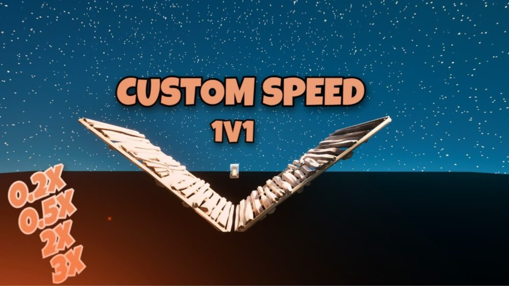 CUSTOM SPEED 1V1 [ blugo ] – Fortnite Creative Map Code