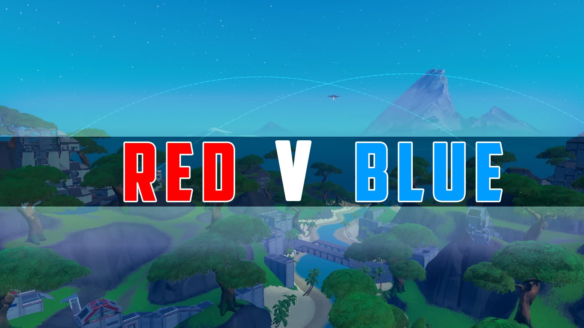 RED vs BLUE - Team Deathmatch [ arrows ] – Fortnite Creative Map Code
