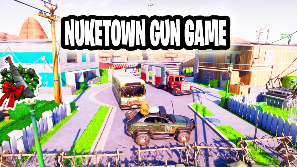 Nuketown Gun Game [ maky ] – Fortnite Creative Map Code