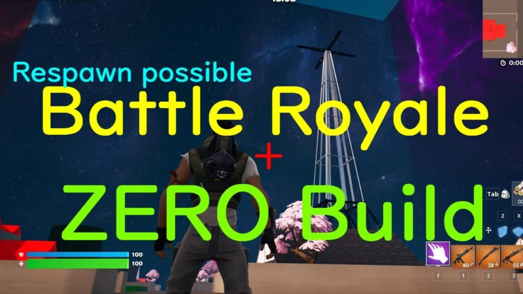 S40--Battle Royale and Zero Build [ 32-mini ] – Fortnite Creative Map Code