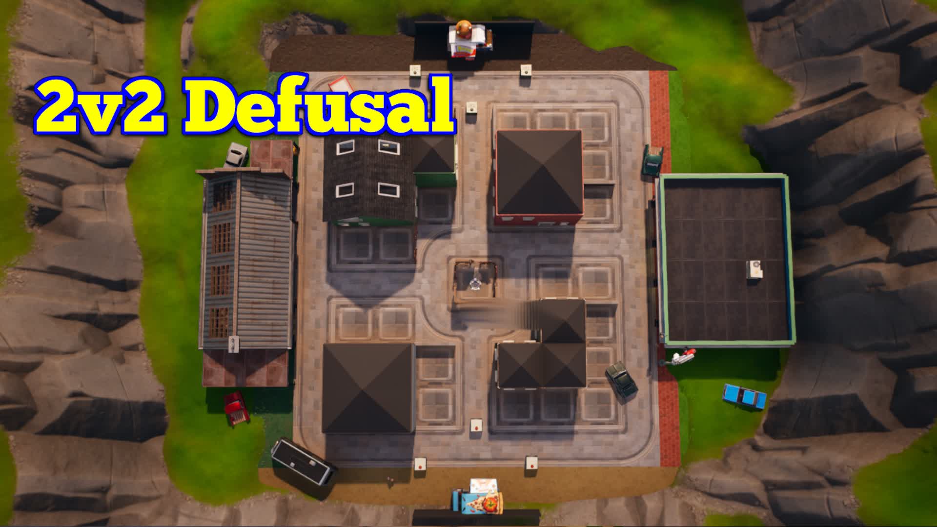 Symmetric Defusal [ scattershot ] – Fortnite Creative Map Code