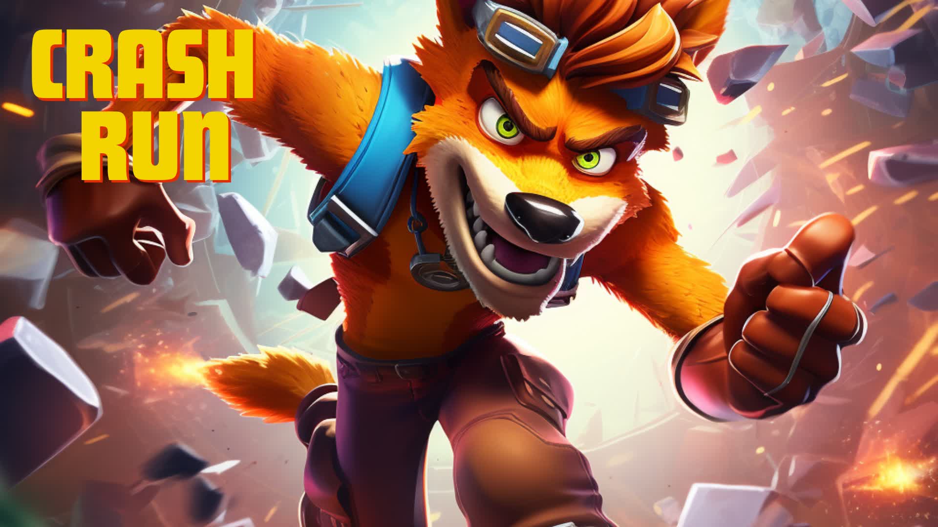 CRASH RUN! [ butterychef ] – Fortnite Creative Map Code