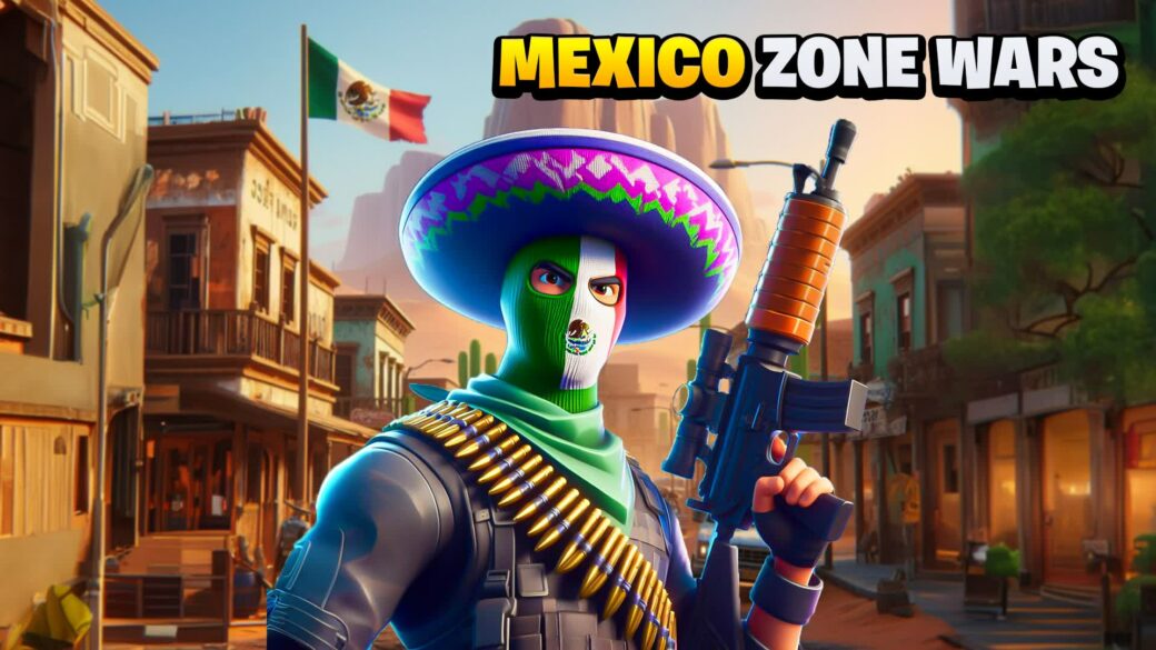 ⭐MEXICO ZONE WARS🌵 [ stray ] – Fortnite Creative Map Code