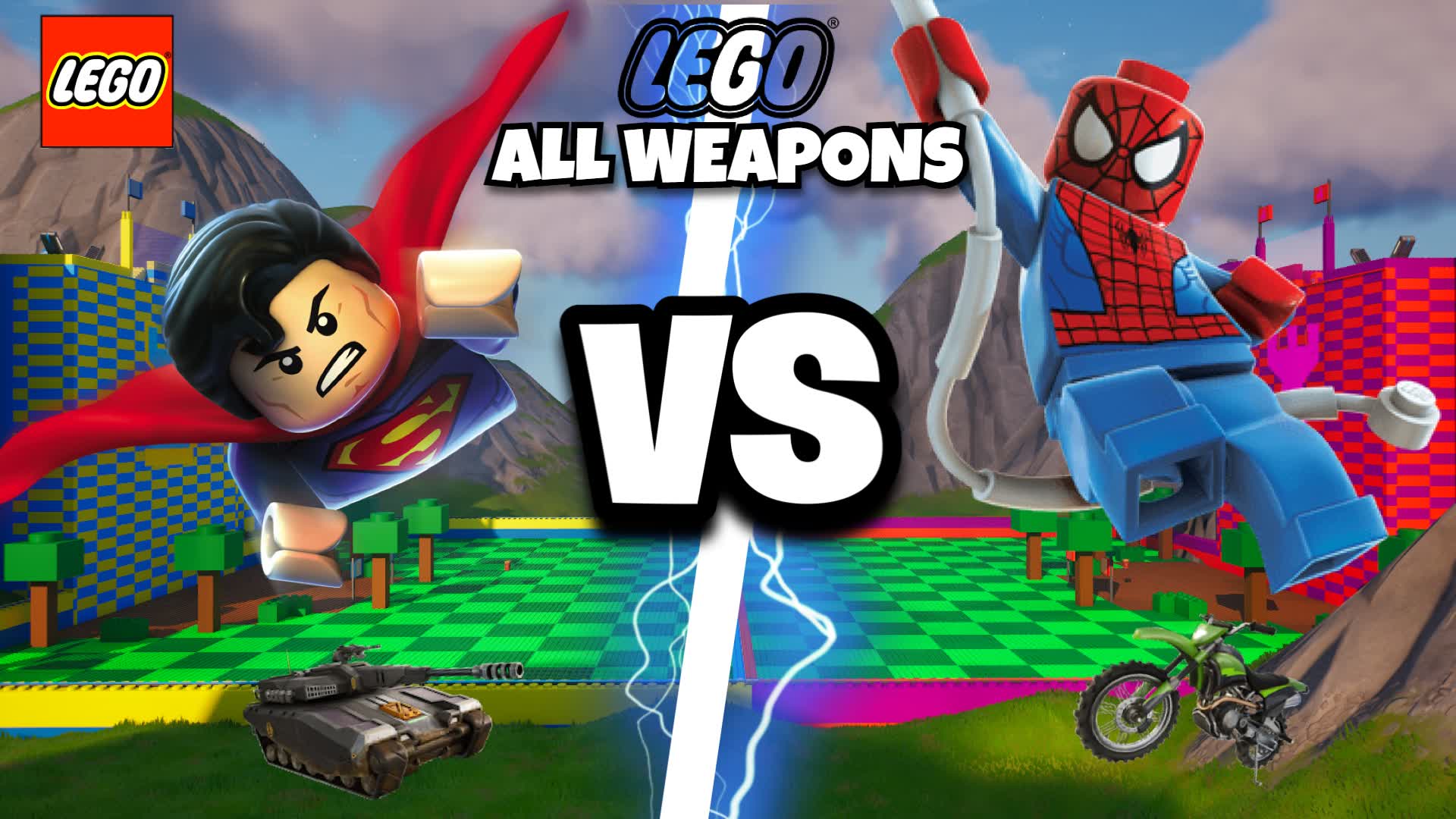 LEGO RED VS BLUE [ ItsSpark ] – Fortnite Creative Map Code