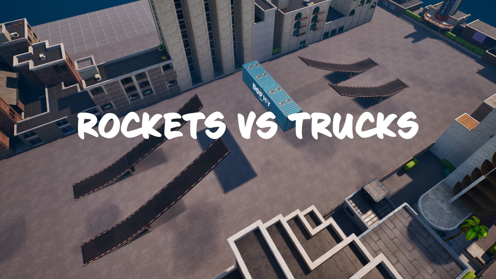 Rockets VS Trucks [ dophy ] – Fortnite Creative Map Code