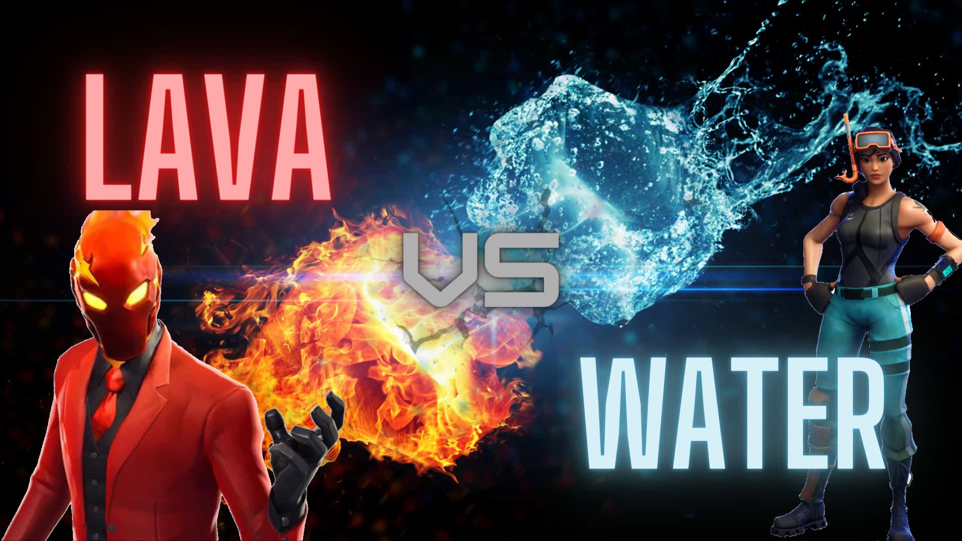 WATER VS LAVA MAP [ saly ] – Fortnite Creative Map Code