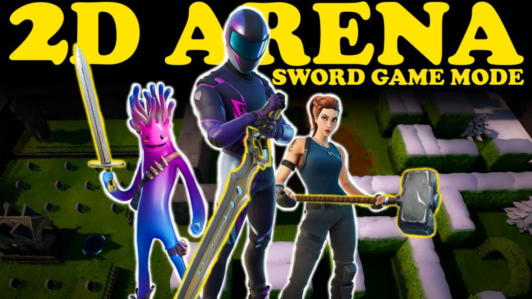 2D SWORD ARENA [ 25fps ] – Fortnite Creative Map Code