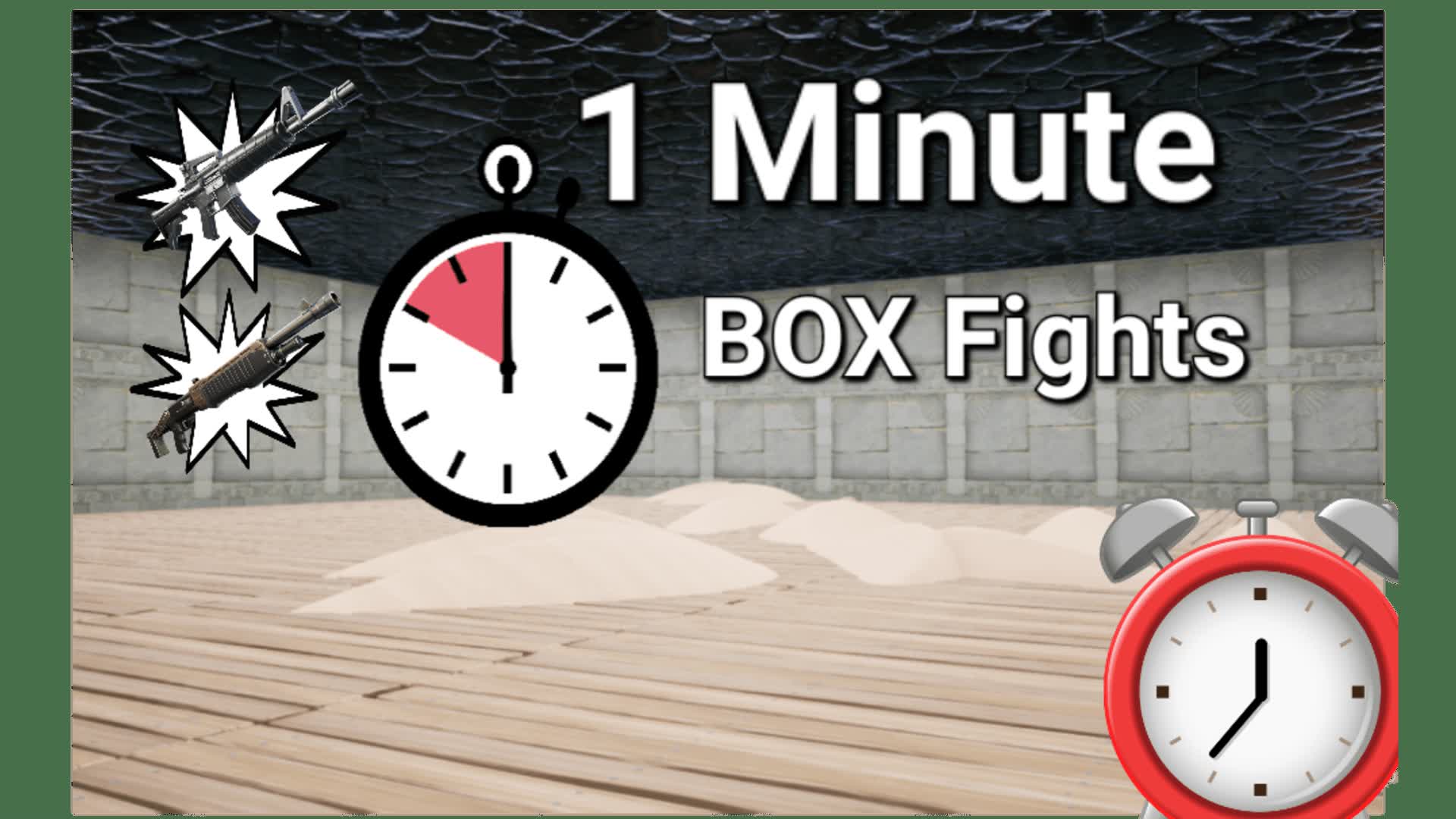 1 Minute Box Fights [ kles ] – Fortnite Creative Map Code