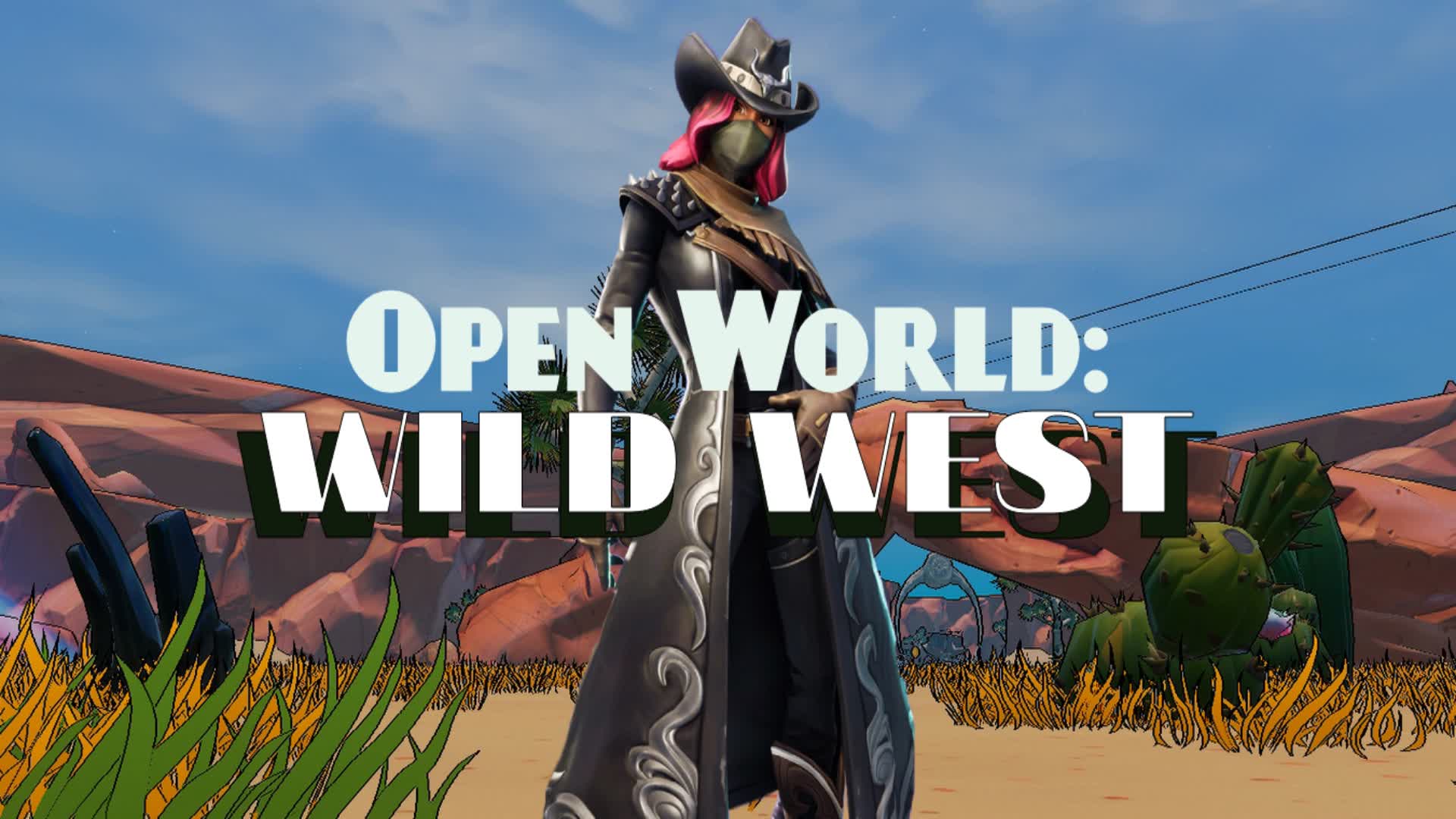 Open World: WILD WEST [ lav.shco ] – Fortnite Creative Map Code