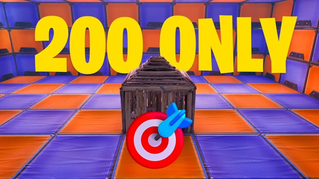 CRAZY 200 ONLY [FAKI] [ faki ] – Fortnite Creative Map Code