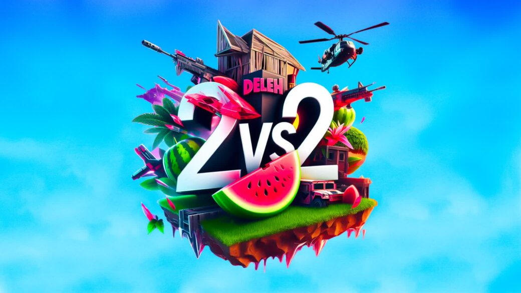 DELEH WAR (2V2) - ZB [ dlhaiku ] – Fortnite Creative Map Code