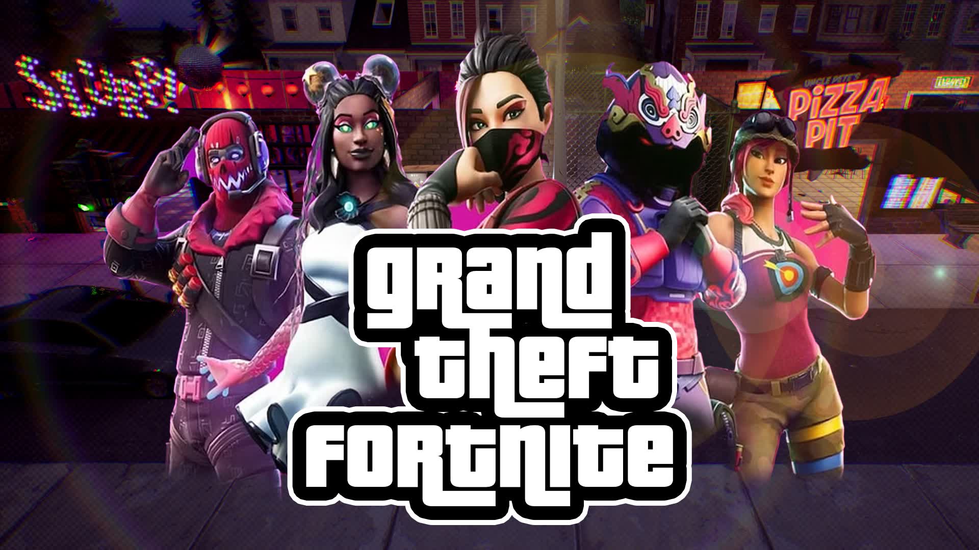 🚓GRAND THRFT FORTNITE🚓 [ bnana ] – Fortnite Creative Map Code